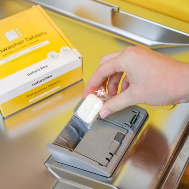 Nature Bee Dishwashing Tablets - 50 Count Box – Marley's Monsters