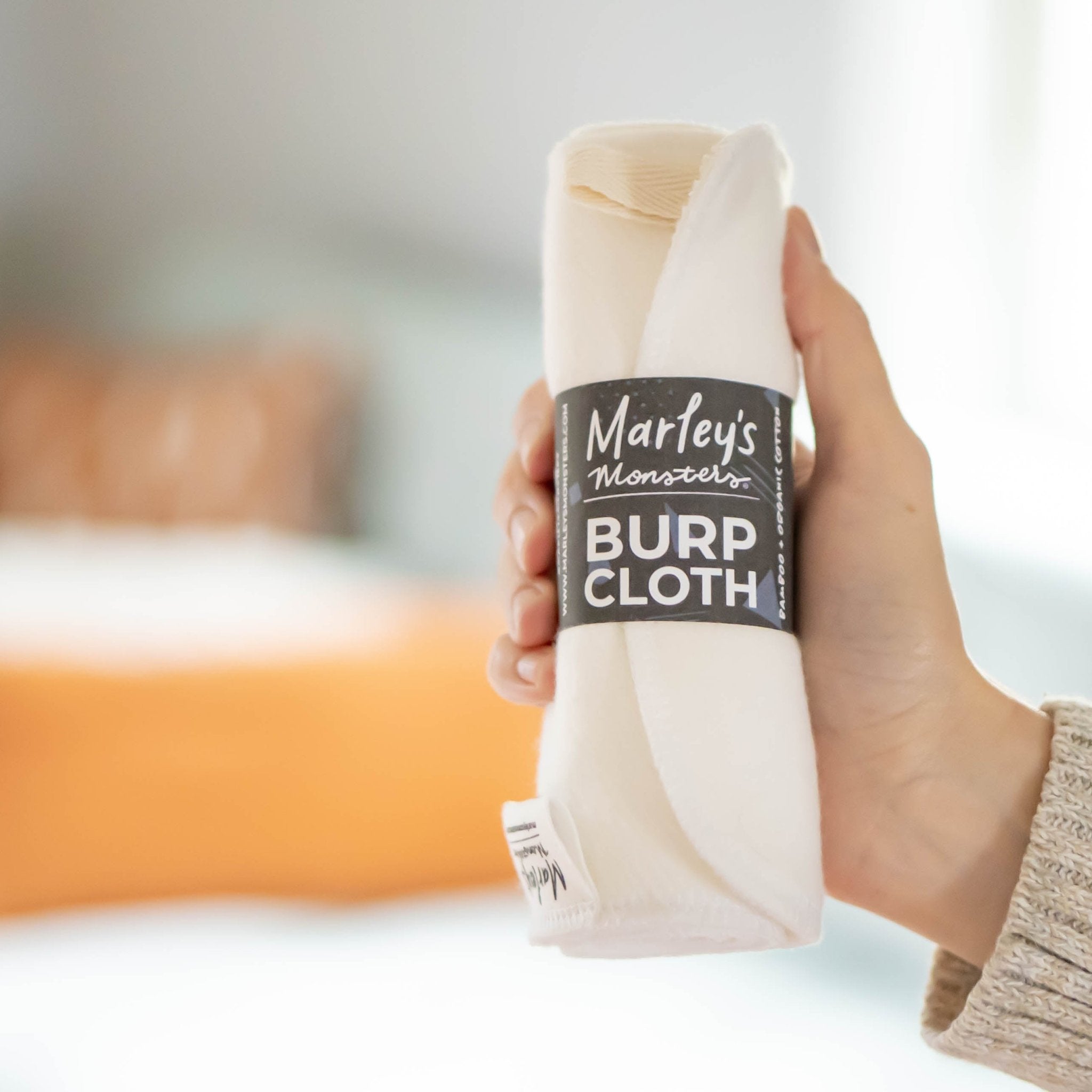 Burp Cloth: Bamboo – Marley's Monsters