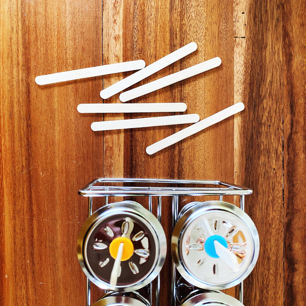 Reusable Popsicle Sticks - Popsicle Craft Sticks | Bamboo – Marley's ...