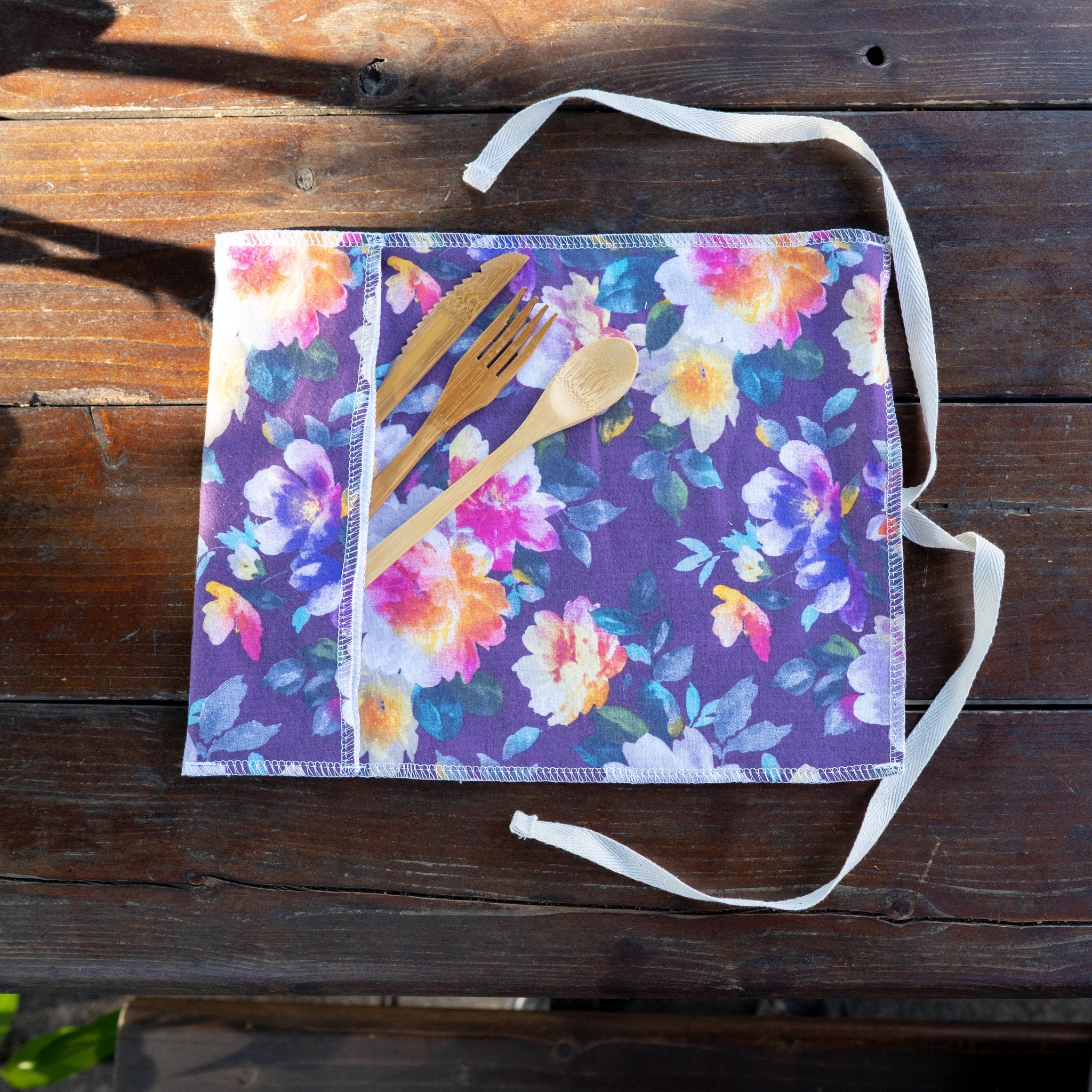 Utensil Roll - Travel Utensil Case | Marley's Monsters