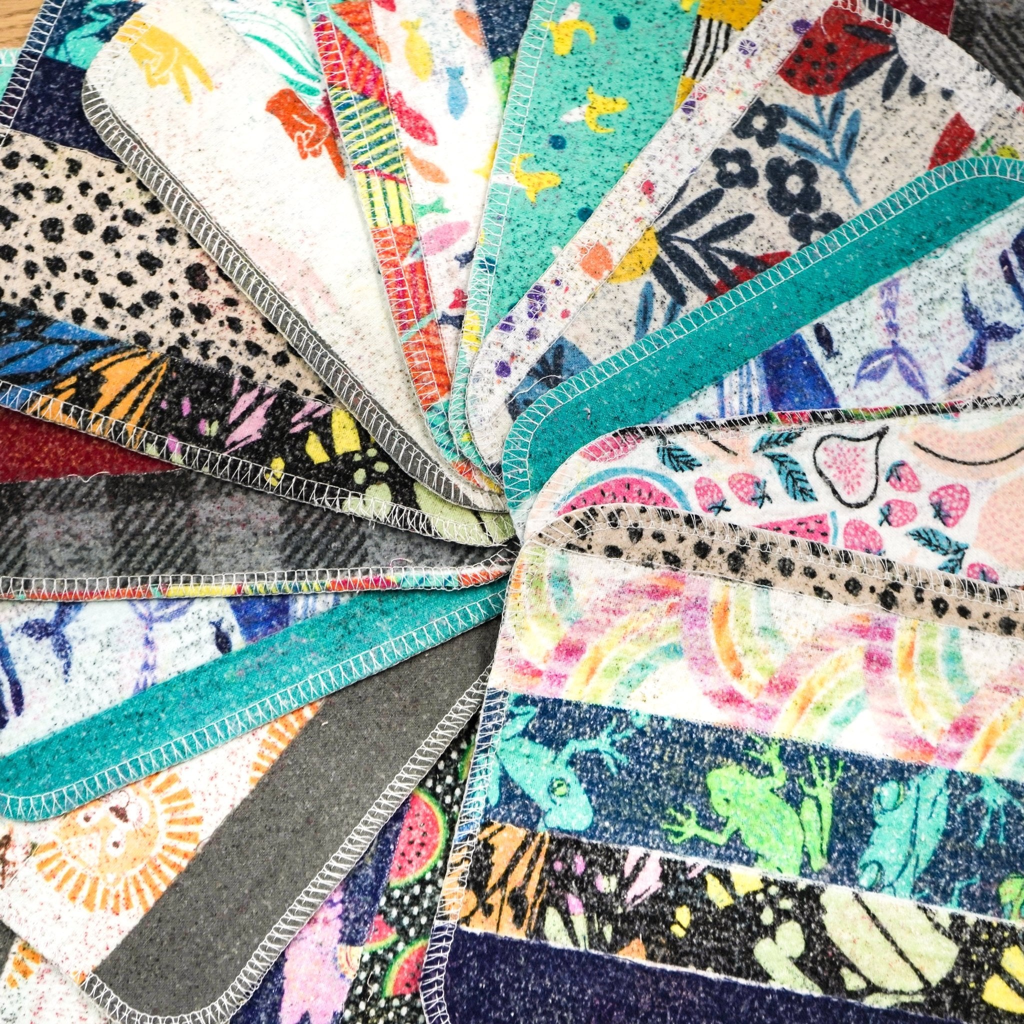 Scrap Felt Dish Cloth - Dish Cloth | Marley's Monsters