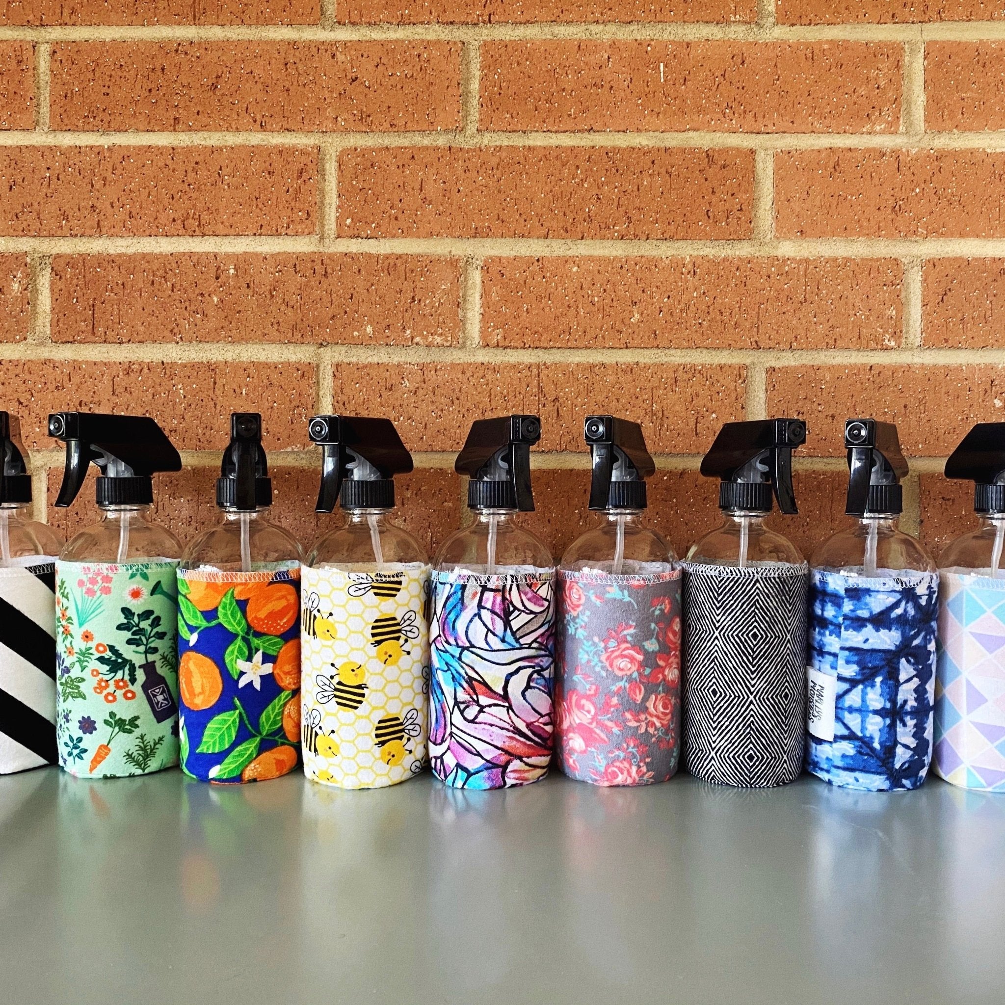 Spray Bottle & Cover - Reusable Glass Spray Bottle | Marley's Monsters